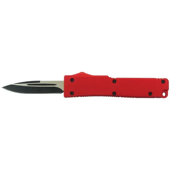 5.25" Red Miniature Automatic Out the Front Knife