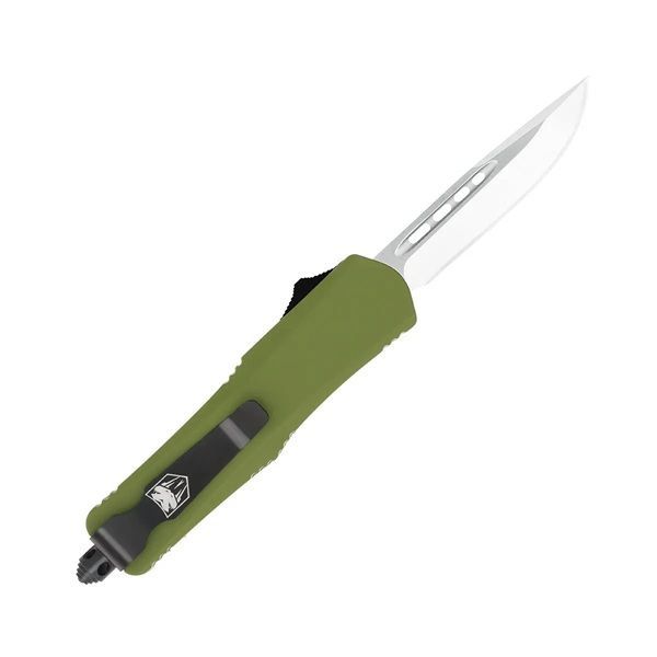 CobraTec FS-3 OD Green Auto, 2.75" D2 Drop Blade, Cerakote Handle