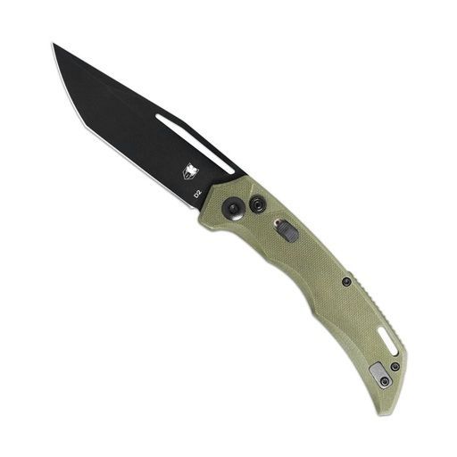 CobraTec Koa OD Green Automatic Knife