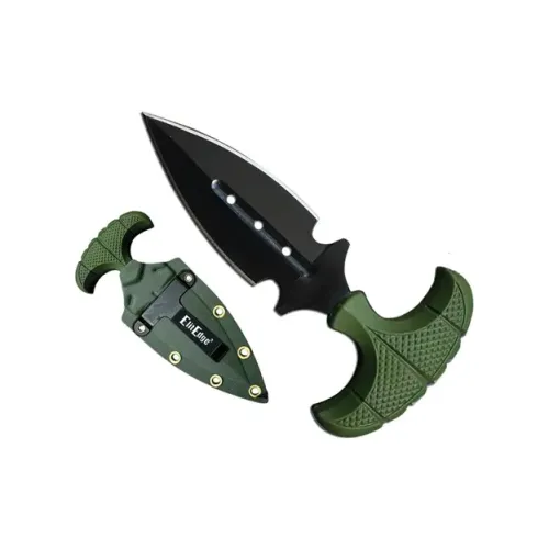 Elite Edge OD Green Palm Push Dagger Knife