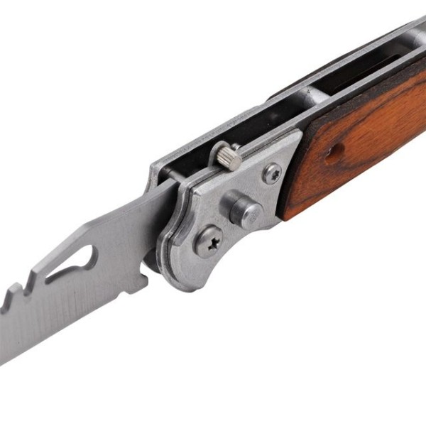 Mini Panic Button Folding Knife Fast Access Clip Point EDC Blade