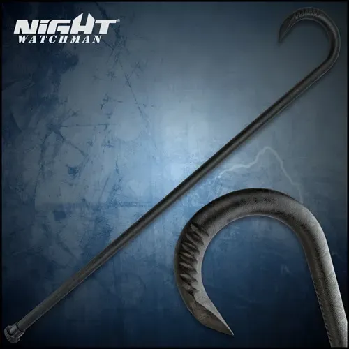 Night Watchman Sword Cane Black